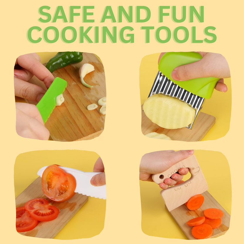 Niblett & Co™ 13 pcs safe kitchen set for kids – Ensiven